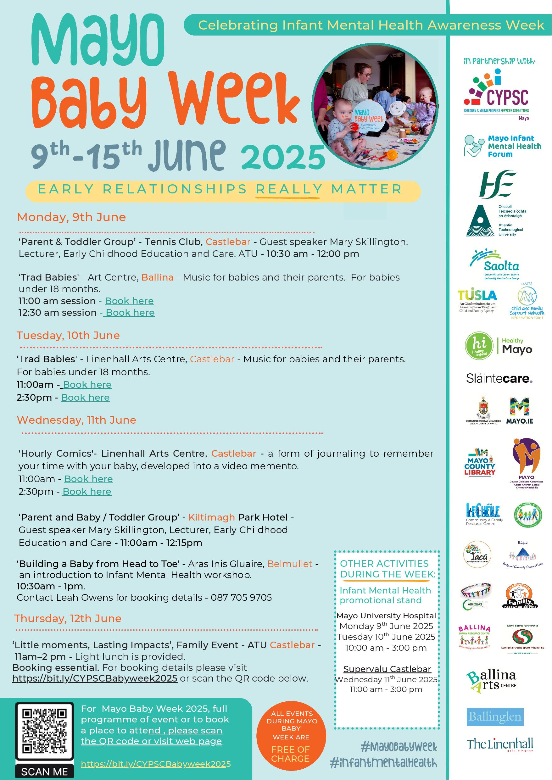 Mayo Baby Week: 9th - 15th June 2025 - Mayo PPN
