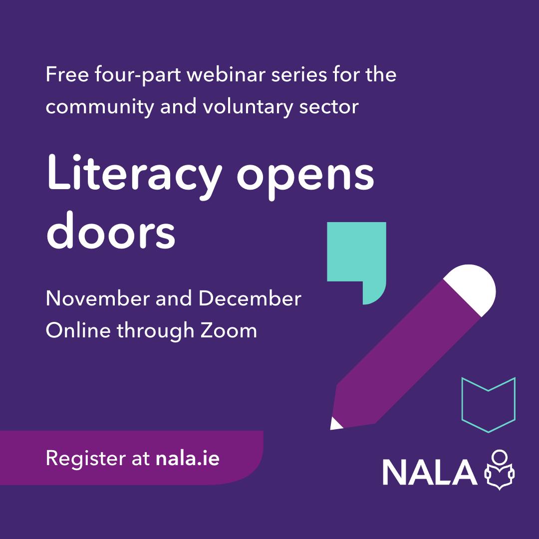 Free NALA Training Webinar Series: ‘Literacy Opens Doors’ - Mayo PPN